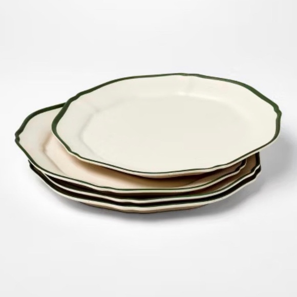 Studio McGee | Dining | 5 4pk Melamine Dinner Plates Green Threshold ...